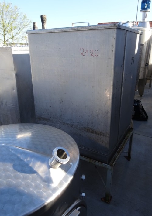 Containers (closed) / Tanks / Main container type, 700 liter, Rectangular