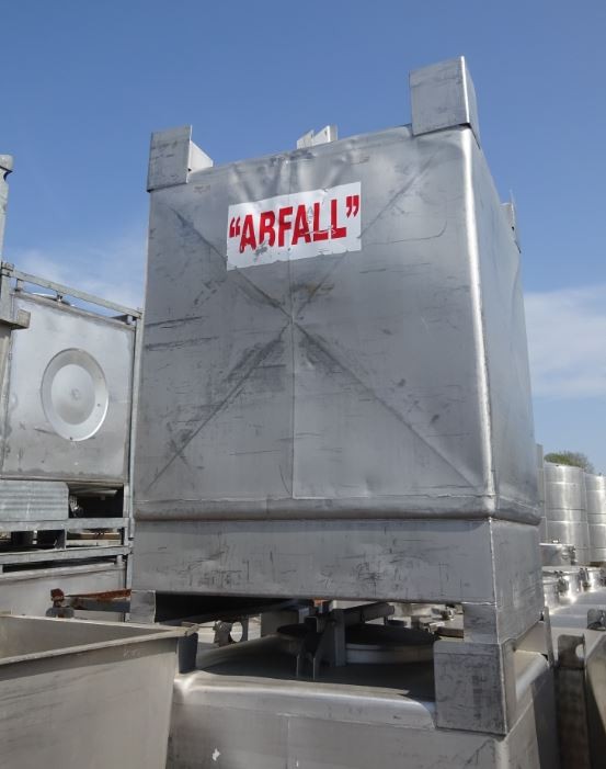 Containers (closed) / Containers / Stainless steel containers, 900 ...