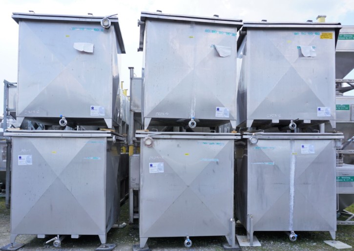 Containers (open) / Tanks / Identically constructed tanks / Main ...